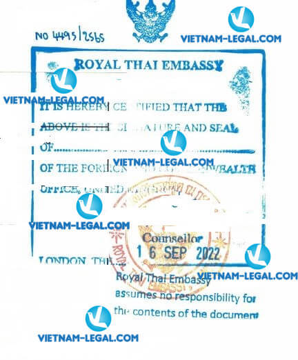 Results of consular legalization of UK documents (ISO certification ...