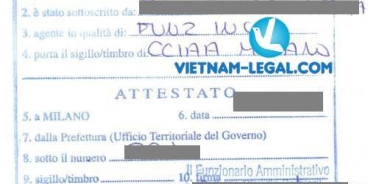 Apostille documents of Italy - legalization